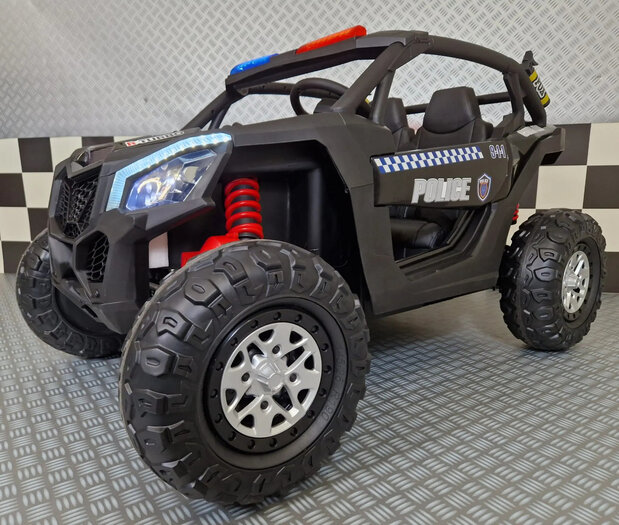 ELEKTRISCHE KINDER BUGGY 24 VOLT POLITIE - Kindergarage - Webshop ...