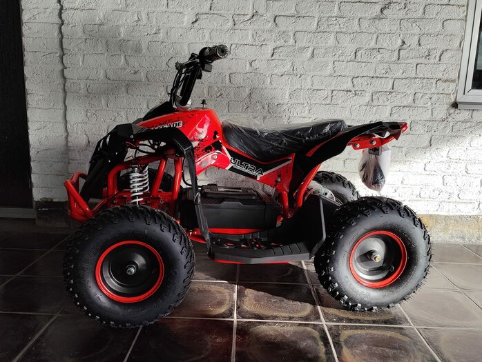Quad Renegade zwart rood offroad 1000 WATT 48 VOLT - Kindergarage ...